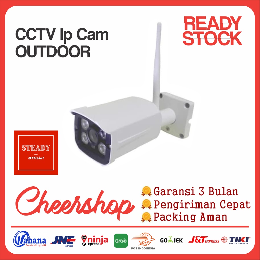 Jual Outdoor Luar CCTV Ip Cam Camera Wireless Wifi Waterproof FHD V380 ...