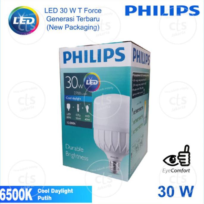 Jual Lampu LED Philips 30W 30 W 30 Watt 30Watt Putih ratele992 Diminati Banget | Shopee Indonesia
