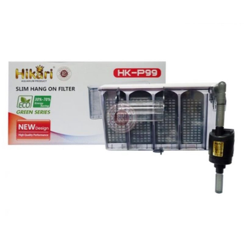 Jual SLIM HANG ON FILTER GANTUNG AQUARIUM AQUASCAPE HIKARI HK-P99 ...