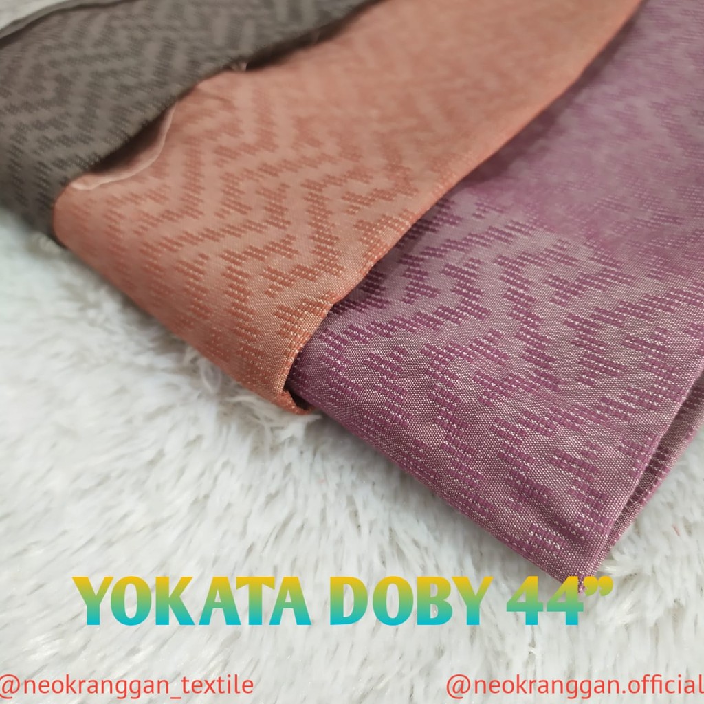Jual KAIN YUKATA DOBBY 44" (Harga Per 0,5 Meter) | Shopee Indonesia