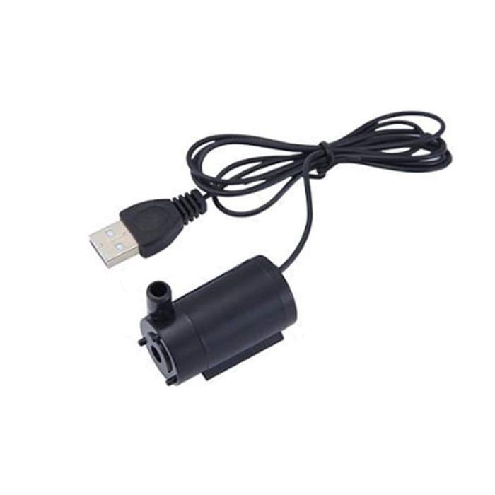 Jual Pompa Air Mini dengan Kabel USB 1 Meter 5V Warna Hitam -PM31 ...