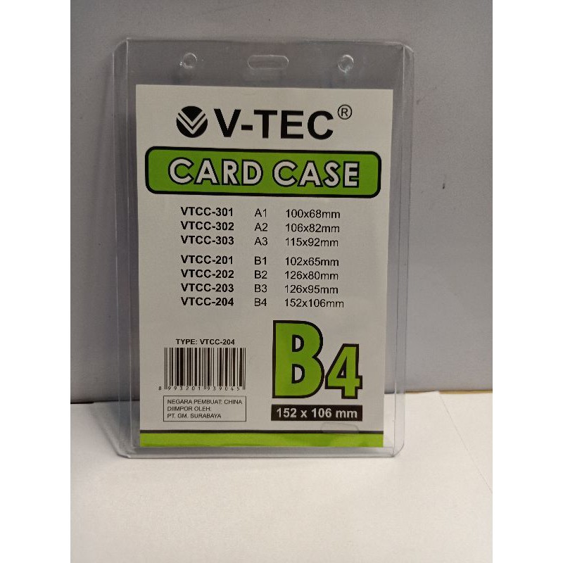 Jual CARD CASE B4 152 X 106 MM | Shopee Indonesia