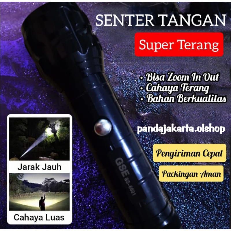 Jual Senter Tangan Besar LED Kompas | Shopee Indonesia