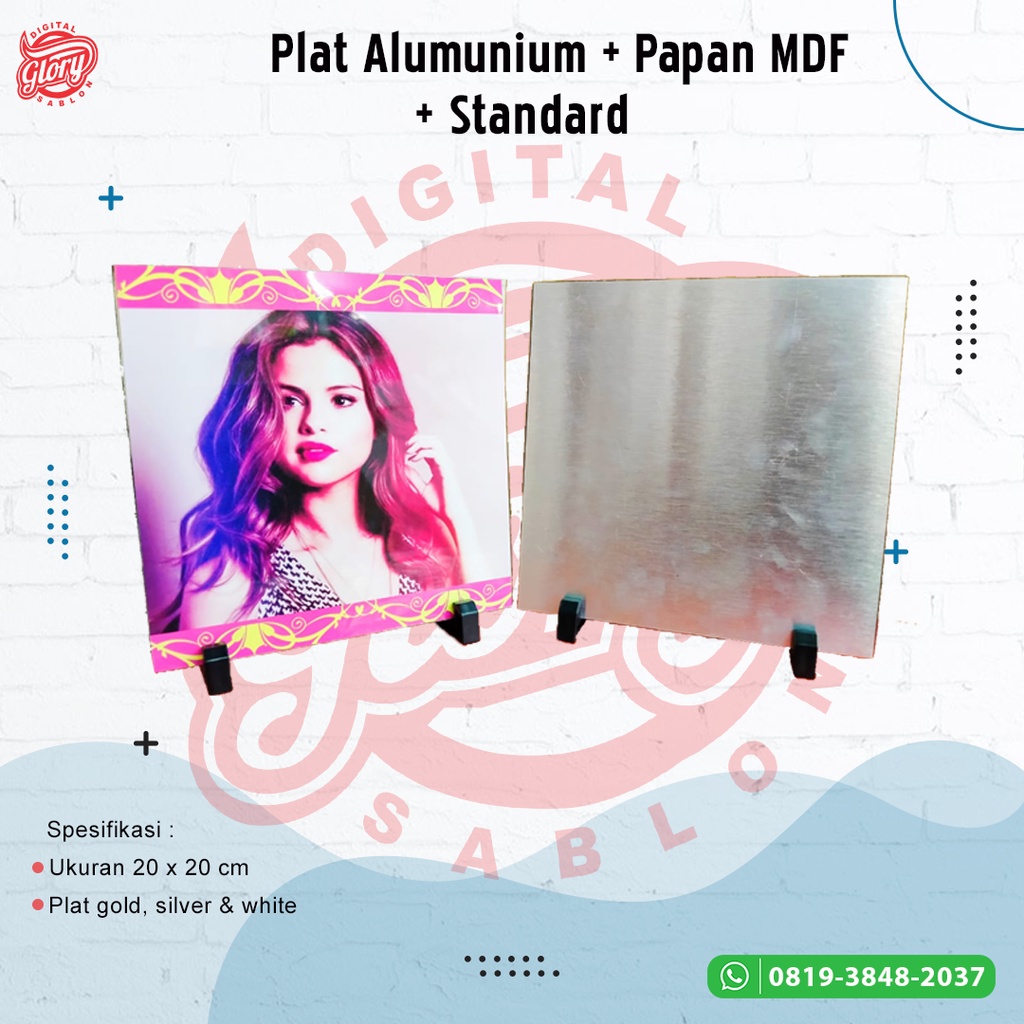 Jual PLAT ALUMUNIUM + PAPAN MDF + STANDARD 20X20 | Shopee Indonesia