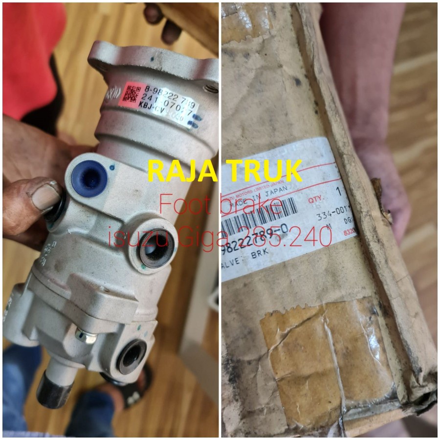 Jual Foot brake valve isuzu giga pedal rem fvz fvm New Ori | Shopee ...