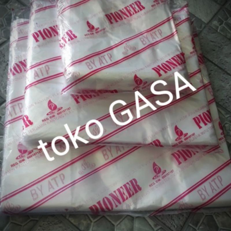 Jual Tas kresek HD bening pioner/kresek tebal/kresek kuat cocok untuk kuah panas/kresek anti ...
