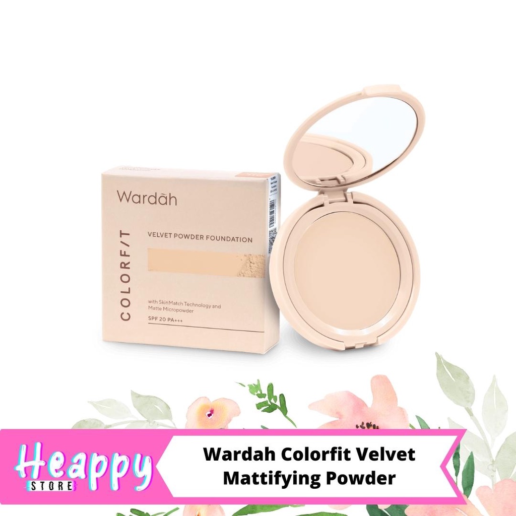 Jual Wardah Colorfit Velvet Mattifying Powder - Bedak Tabur Wardah ...