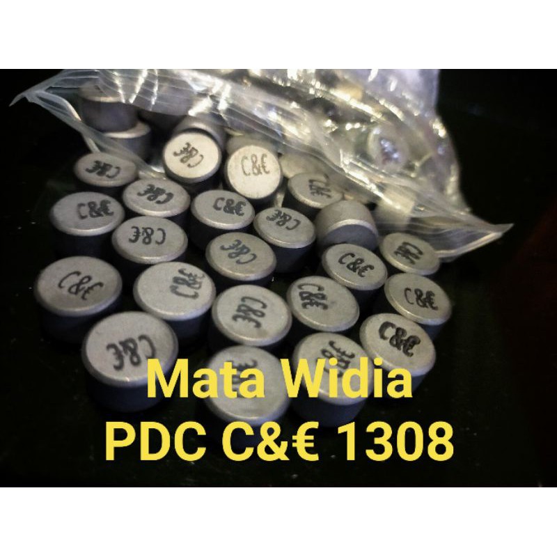 Jual Mata Widia PDC atau Mata Bor Tembus Batu PDC 1308 | Shopee Indonesia