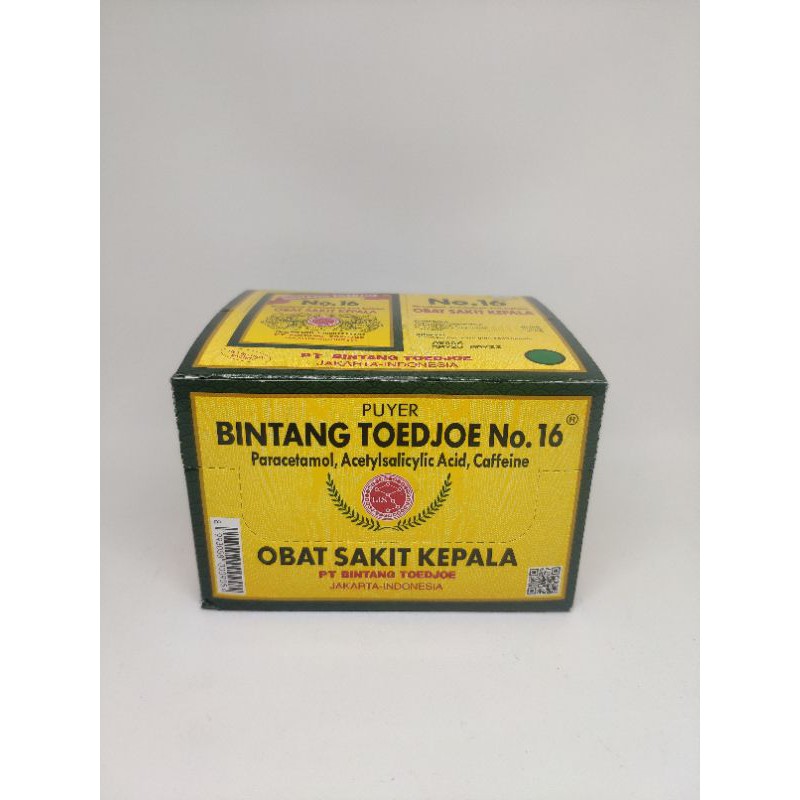 Jual Puyer 16 / Bintang 7 / Bintang toedjoe No. 16Box | Shopee Indonesia