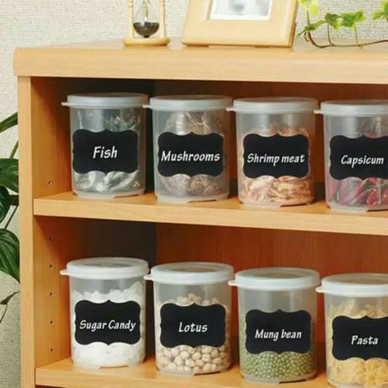 Jual Stiker Label Tempat Bumbu - Kitchen Jar Organizer - Bonus Spidol ...