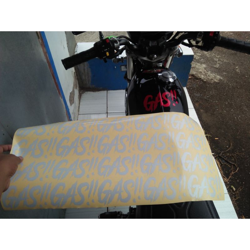 Jual Sticker Gas!! ukuran 12,5 cm X 7cm | Shopee Indonesia