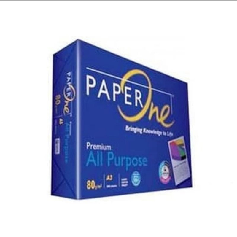 Jual KERTAS HVS A3 PAPER ONE 80 GRAM PER RIM | Shopee Indonesia