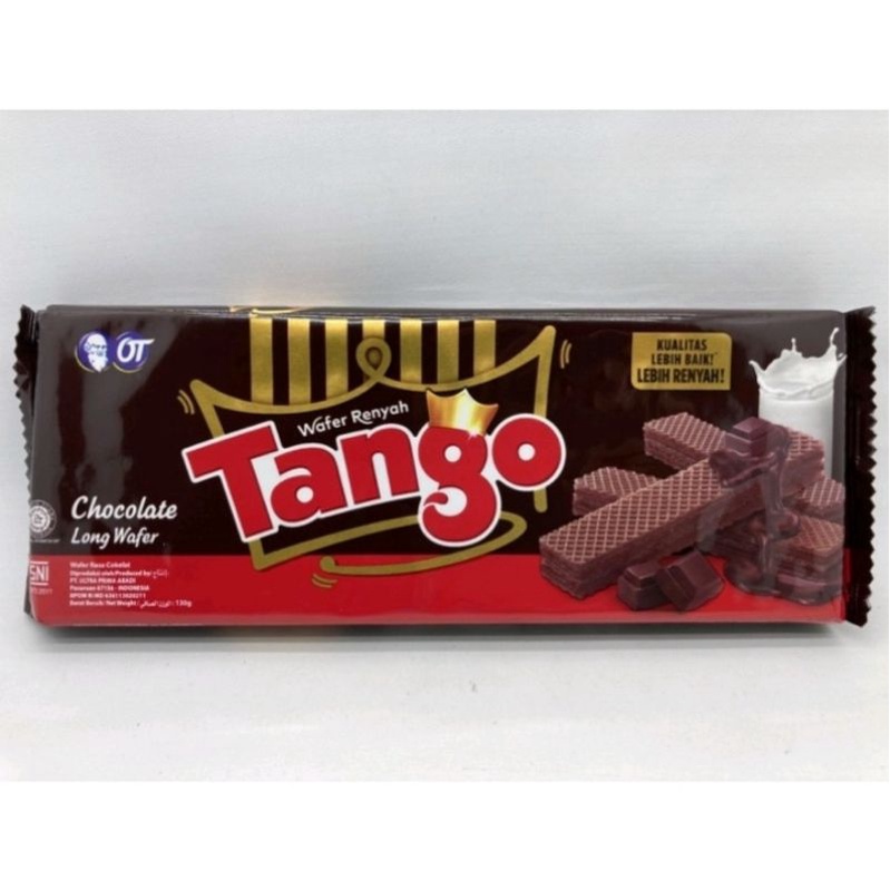 Jual WAFER TANGGO MURAH CHOCOLATE ENAK 130 gram - tango renyah cokelat ...