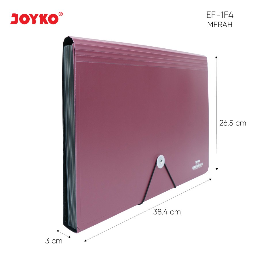 Jual Expanding File Map Harmonika Joyko EF-1 F4 Folio 13 Pocket ...