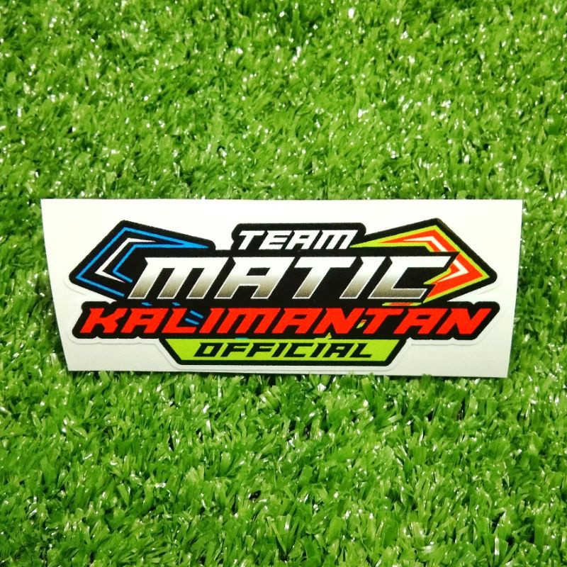 Jual sticker stiker team matic kalimantan | Shopee Indonesia
