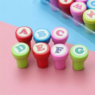 Jual STEMPEL HURUF Alphabet ABC Stamp A-Z | Shopee Indonesia