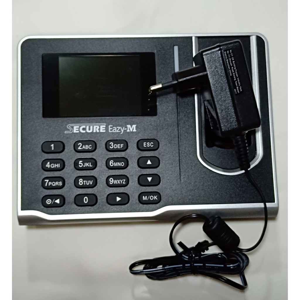 Jual CHARGER ADAPTOR MESIN ABSEN SECURE EAZY ORIGINAL | Shopee Indonesia