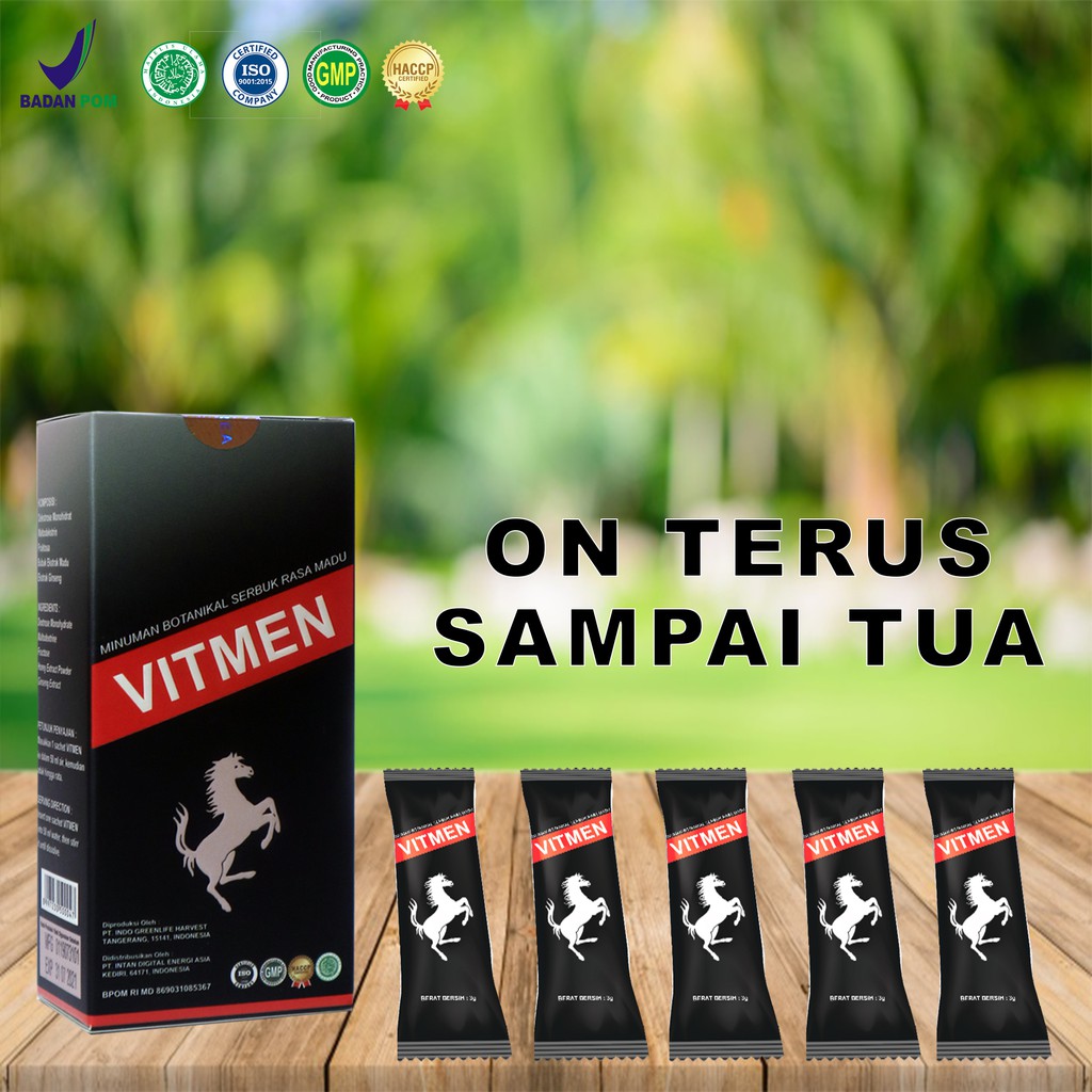 Jual VITMEN Obat Herbal Stamina Pria Kuat Tahan Lama Jamu Perkasa ...