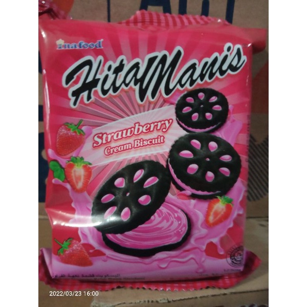 Jual inafood hitam manis cream biskuit 99gr | Shopee Indonesia