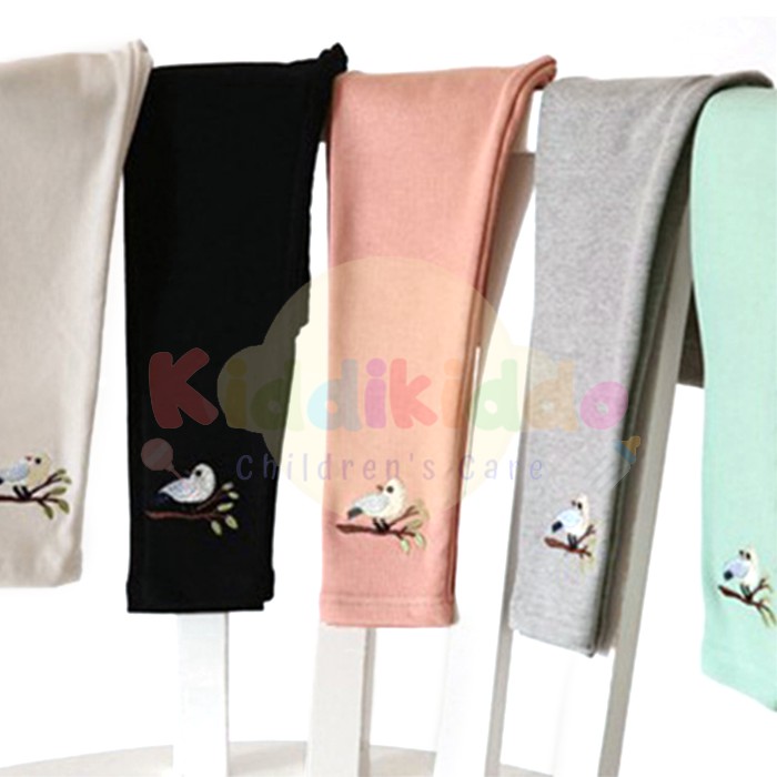 Jual KiddiKiddo Celana Legging Panjang Elastis Motif Bordir Bahan Katun ...
