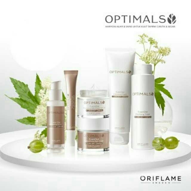 Jual OPTIMALS Even Out SET ( Optimal Krim/Cream Perawatan Pencerah ...