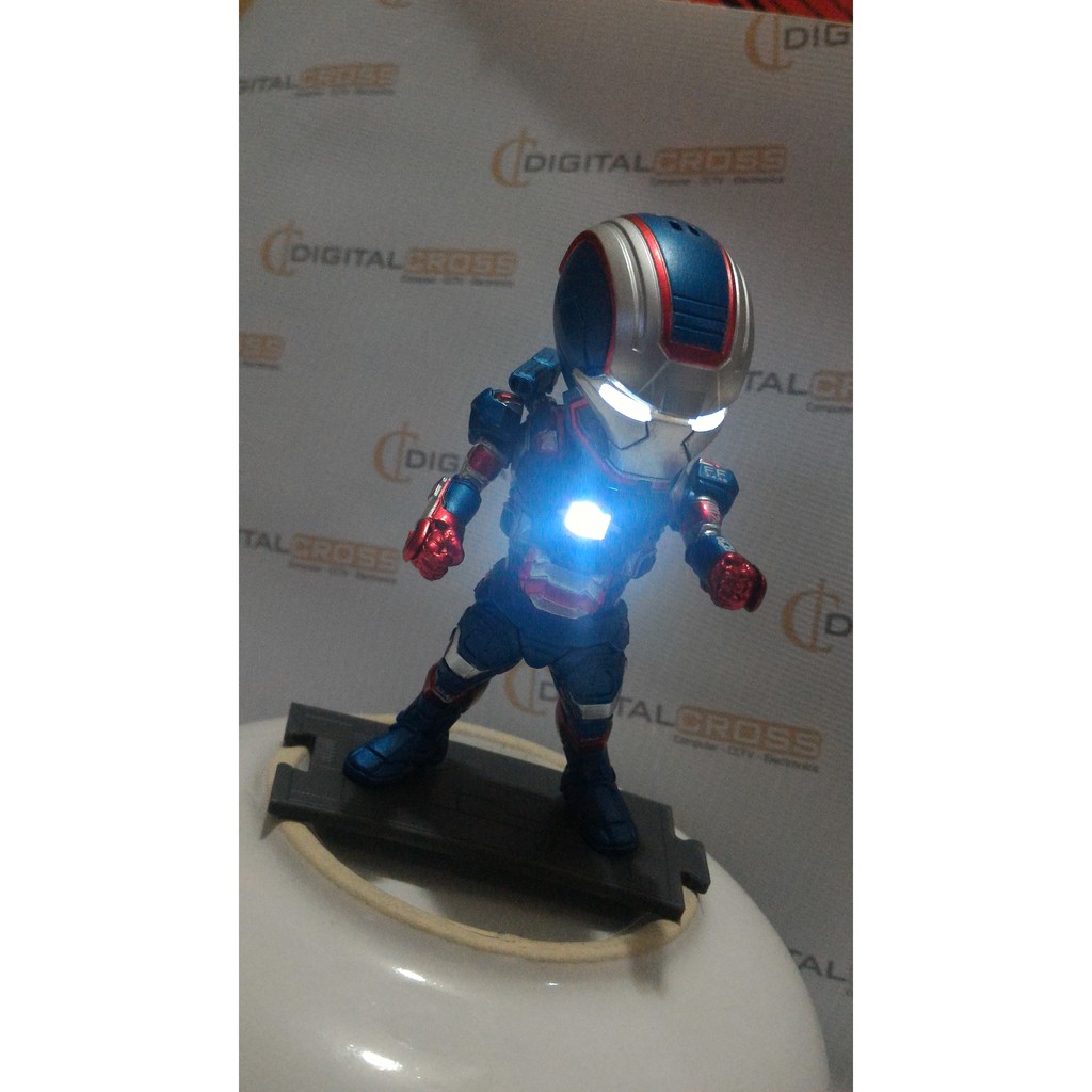 Jual Action Figure Iron Man Robot Biru Merah Putih | Shopee Indonesia