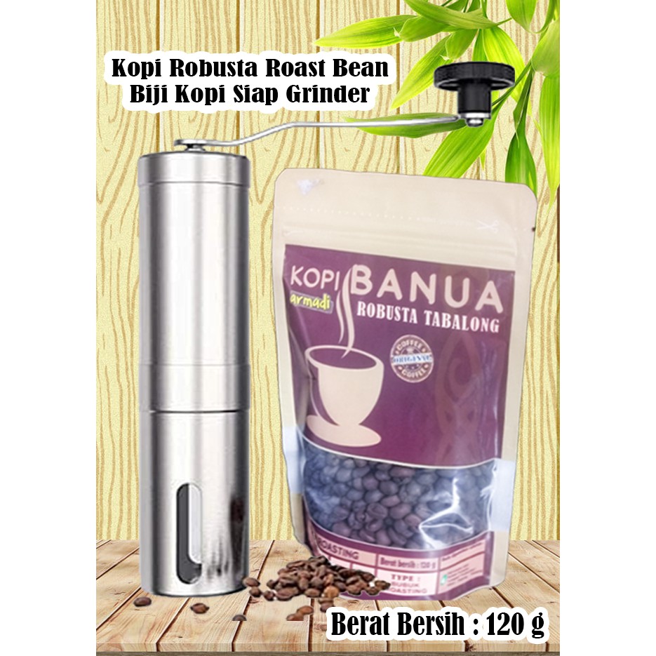 Jual Kopi Robusta Roast Bean Kopi Kalimantan Kopi Tabalong 120 g ...