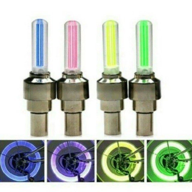 Jual Lampu led pentil ban mobil sepeda motor sepeda gowes universal ...