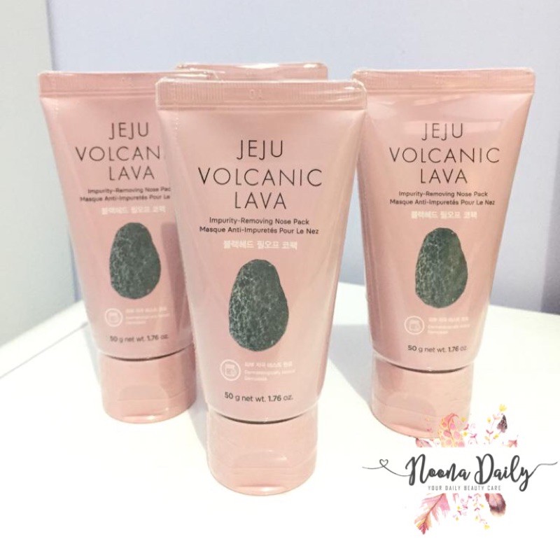 Jual The Face Shop - Jeju Volcanic Lava Peel Off Clay Nose Mask 50 gr ...