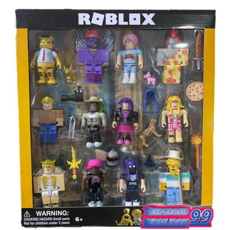 Jual Action Figure Roblox Hollywood Celebrities Set 12/ Roblox ...