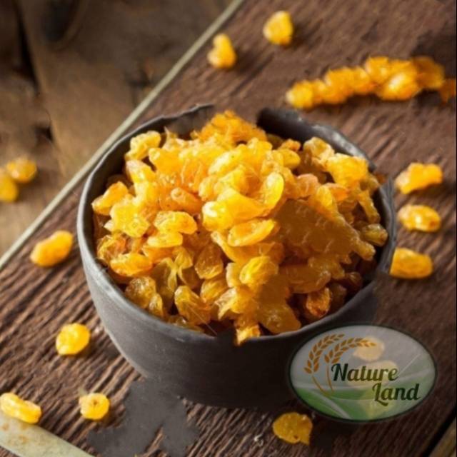 Jual Kismis Kuning Premium / Seedless Golden Raisin 100 Gr | Shopee ...