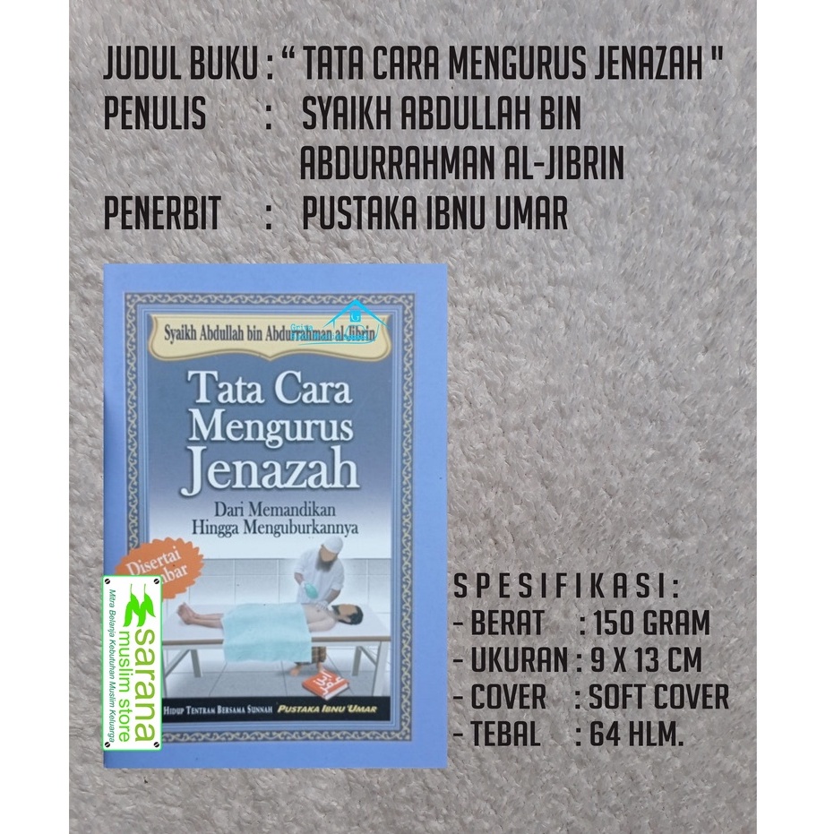 Jual BUKU TATA CARA MENGURUS JENAZAH | Shopee Indonesia