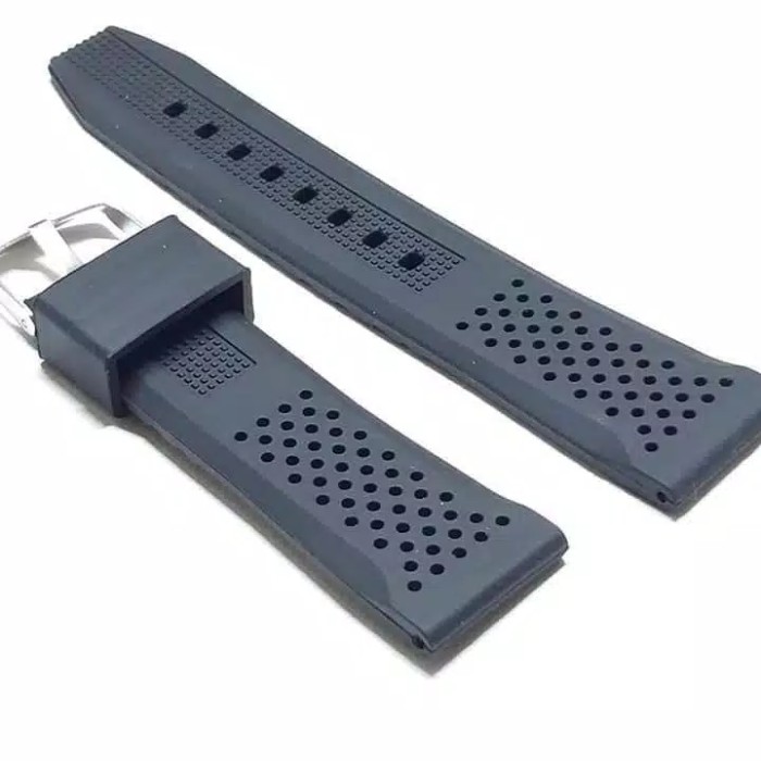 Jual strap fossil 22mm rubber strap fossil 22mm | Shopee Indonesia