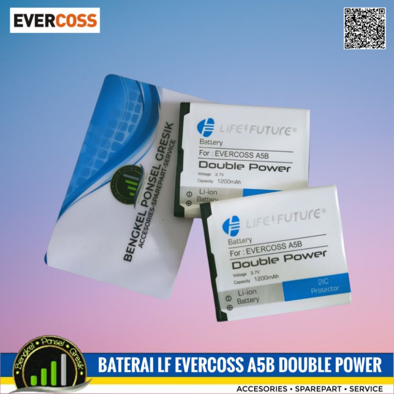 Jual Baterai LF Evercoss A5B Double Power | Shopee Indonesia