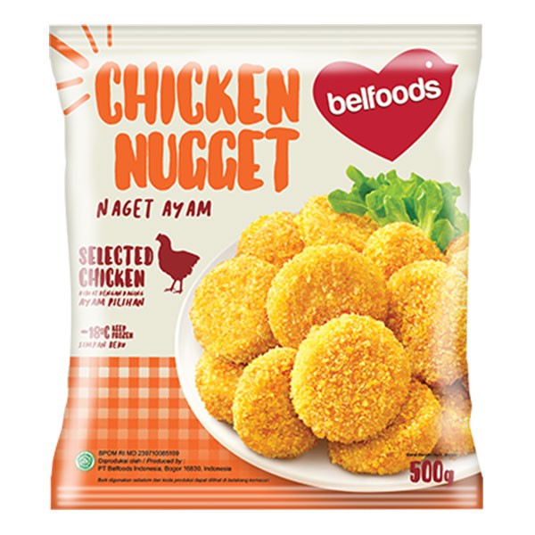 Jual Belfoods Favorite Chicken Nugget 500 Gr | Shopee Indonesia