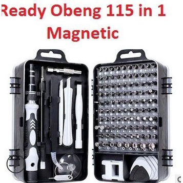 Jual Obeng Hp full set Obeng Service Komputer Laptop Hp Service 115 in 1 | Shopee Indonesia