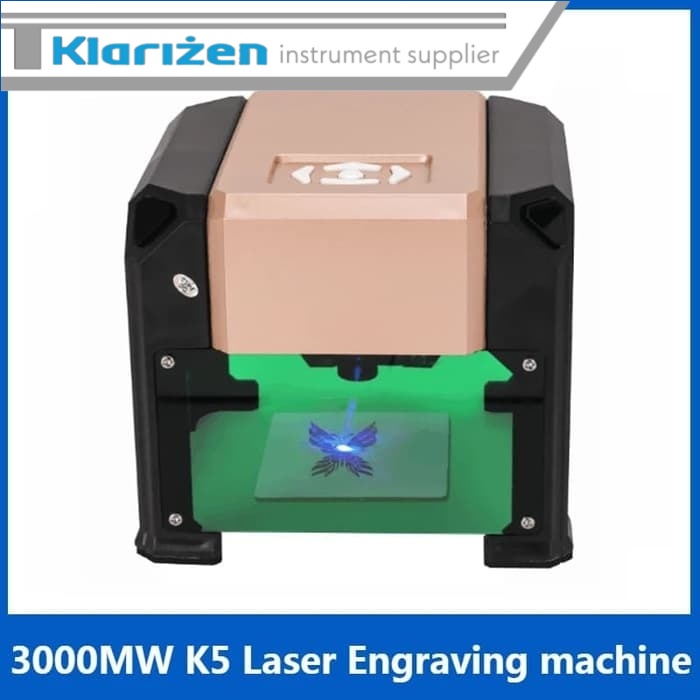 Jual 3000mw Automatic K5 High Speed Laser Engraving Machine USB DIY Carving | Shopee Indonesia