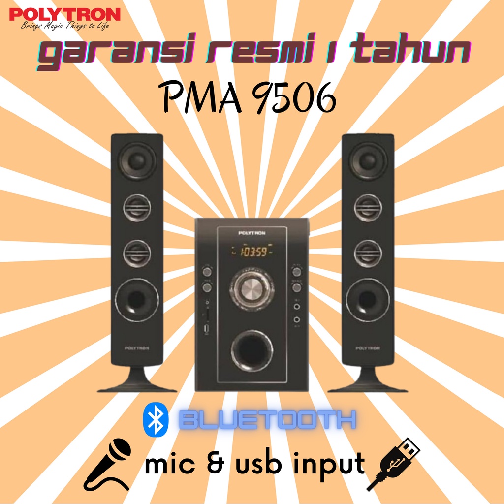 Jual speaker aktif Polytron Multimedia Audio PMA 9526 | Shopee Indonesia