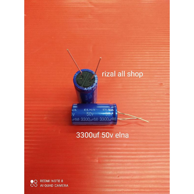 Jual elco 3300uf 50v elna original | Shopee Indonesia