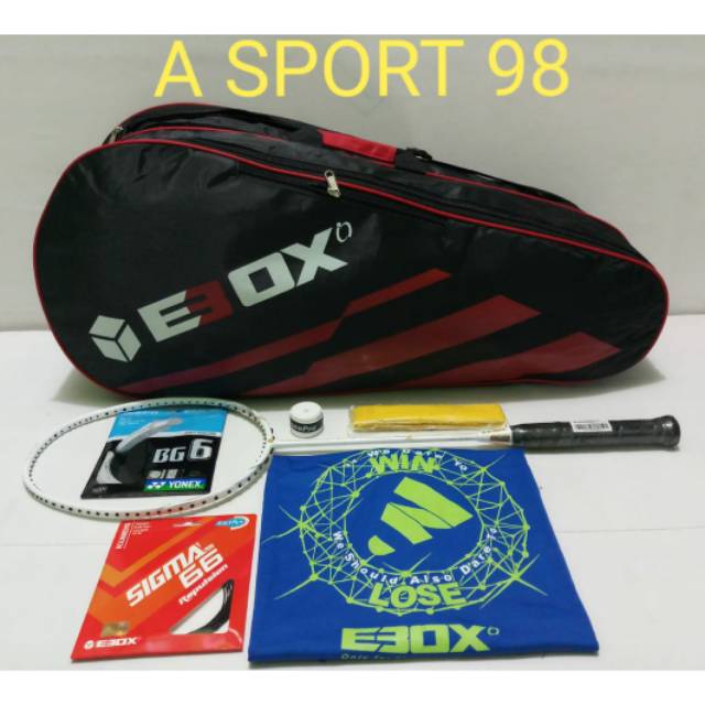 Jual RAKET BADMINTON ORIGINAL EBOX NITRO 28 ZERO | Shopee Indonesia