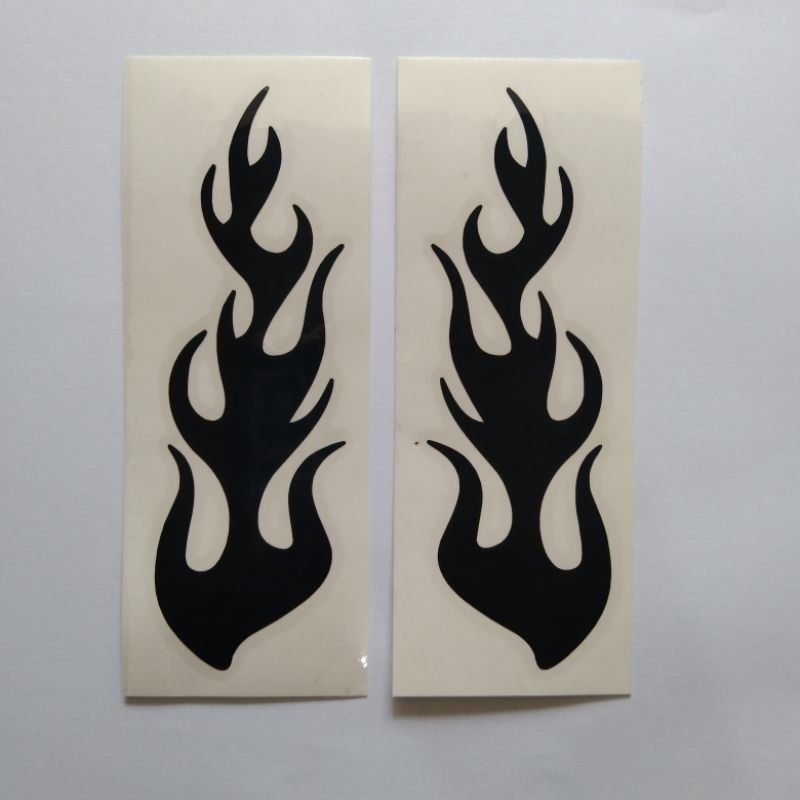 Jual Stiker/Sticker Cutting Motif Api 1 keren | Shopee Indonesia