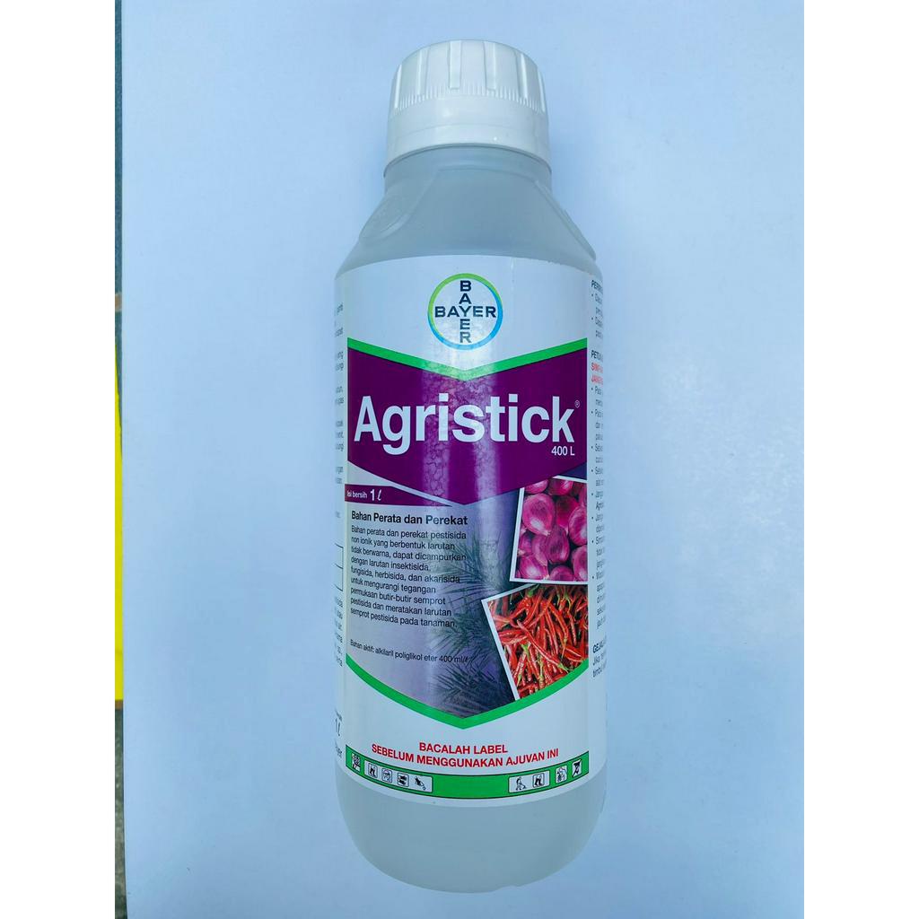 Jual Bahan Perata dan Perekat Bayer AGRISTICK 400L 1Liter | Shopee ...