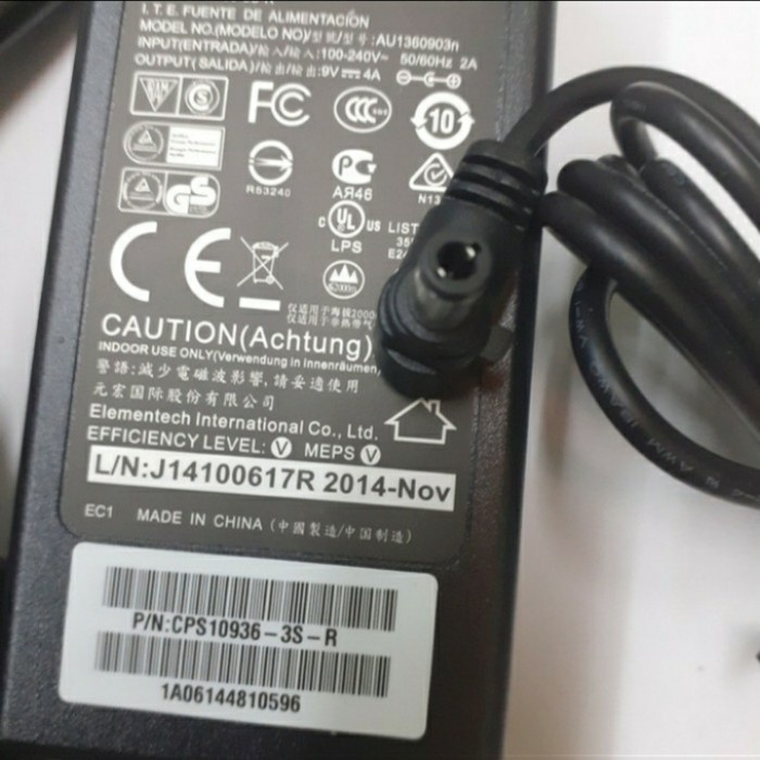 Jual ADAPTOR 9 VOLT 4 AMPER FOR EDC BUKOPIN ORIGINAL | Shopee Indonesia