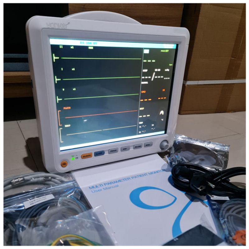 Jual Pasien Monitor Yonker Yk-8000B / Pasien Monitor Yonker | Shopee ...