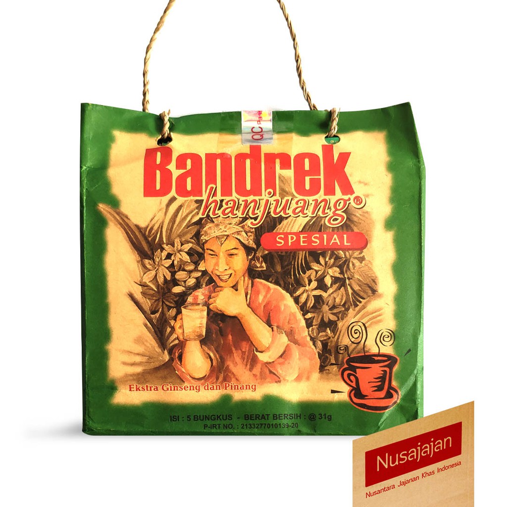 Jual Bandrek Hanjuang Spesial Ginseng & Pinang Kantong Isi 5 Sachet ...