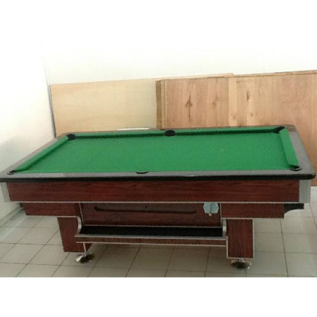 Jual Meja Billiard Biliard Bilyard Pool Table 7ft Marmer Bonus Komplit ...