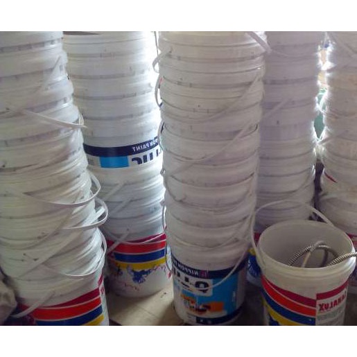 Jual ember bekas cat 25kg ember cat bekas 25kg pail plastik bekas cat ...