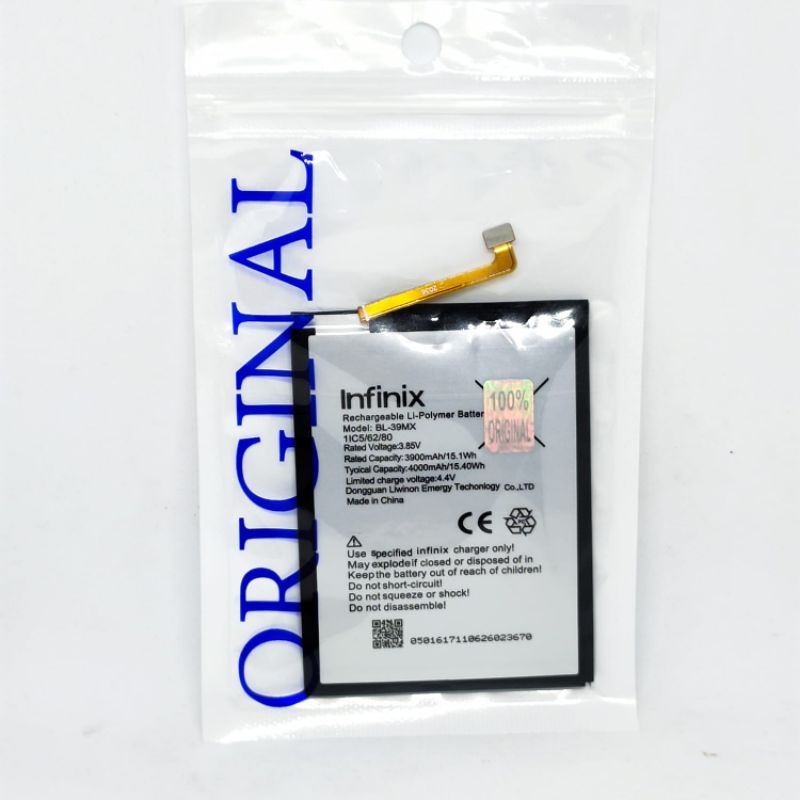 Jual Original 100% Baterai Infinix BL-39MX Smart 3 Plus battery ...