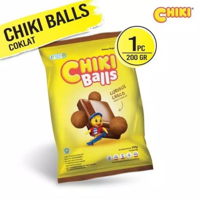 Jual Snack Kiloan Chikiballs Chikiball Chiki Ball Keju Coklat Ayam 200