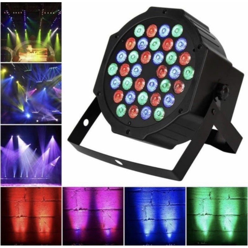 Jual lampu par LED panggung disco par 36 RGB lampu par36 led panggung ...